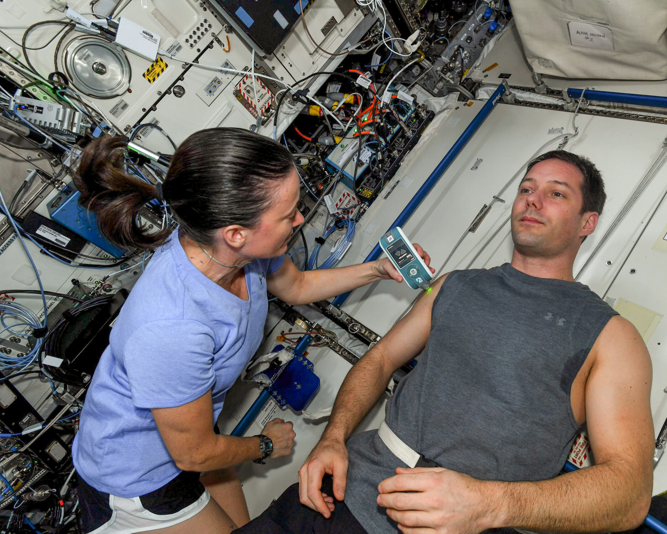 Pioneering muscle monitoring in space to help astronauts stay strong in ...